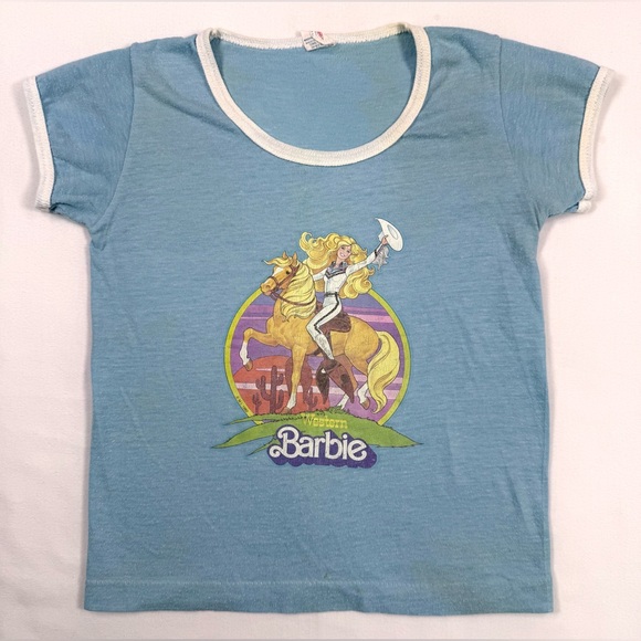 Vintage Barbie Underoos | Shirts & Tops | Vintage Underoos Girls ...